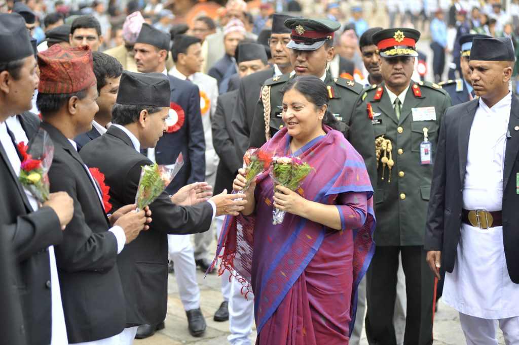 Photo Gallery – President during the events outside Shital Niwas